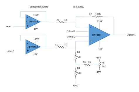 Operational Amplifier Offset Adjustment With Unity Gain Buffer