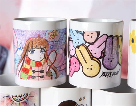 이번에 고등학교 미술수업으로 의뢰들어온 나만의 승화전사 머그컵 제작에 송탄사진관 평택사진관 피비포토