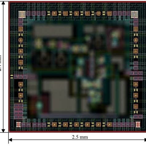 Designed Core Chip Layout Download Scientific Diagram