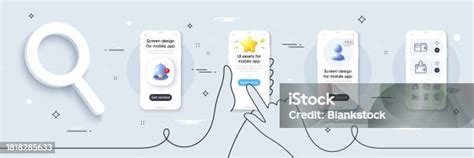 가로 차트 지갑 및 머니 라인 아이콘 팩 웹앱용 전화기 화면 모형 벡터 신용 카드에 대한 스톡 벡터 아트 및 기타 이미지 신용 카드 3차원 형태 Health Istock