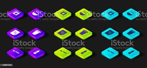 세트 커피 필터 홀더 병 물 포스터 갈 컵 커피 메이커와 거리 간판 아이콘을 부어 벡터 3차원 형태에 대한 스톡 벡터 아트 및