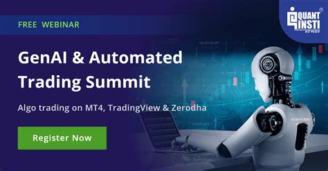 Genai And Automated Trading Summit Algorithmic Trading On Mt5 And Tradingview