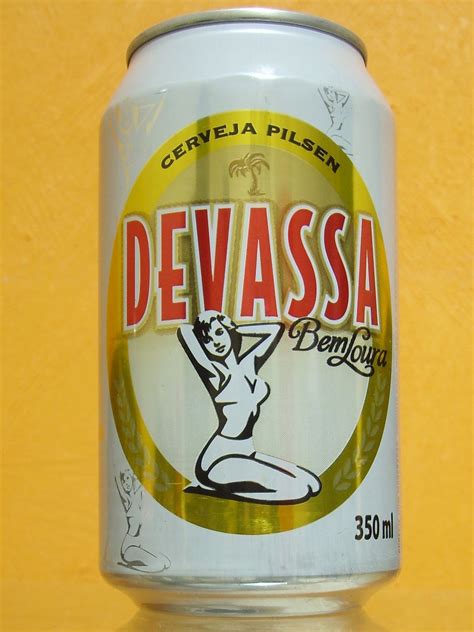 O Colecionador De Latas Cerveja Devassa Bem Loura Brasil