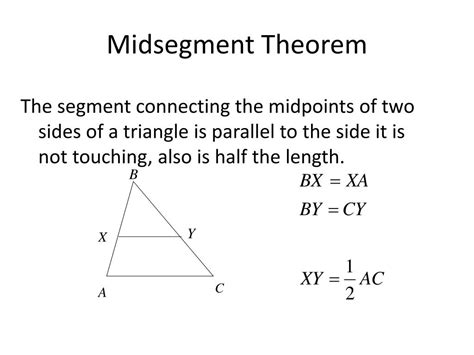 PPT Midsegment Theorem PowerPoint Presentation Free Download ID