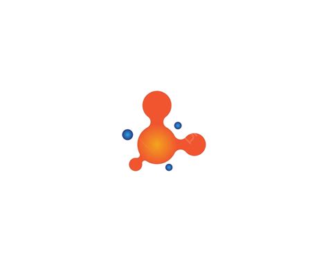 Molecule Vector Icon Illustration Design Element Technology Genetics Vector Element Technology