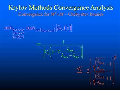 Ppt Krylov Subspace Methods Ii Powerpoint Presentation Free