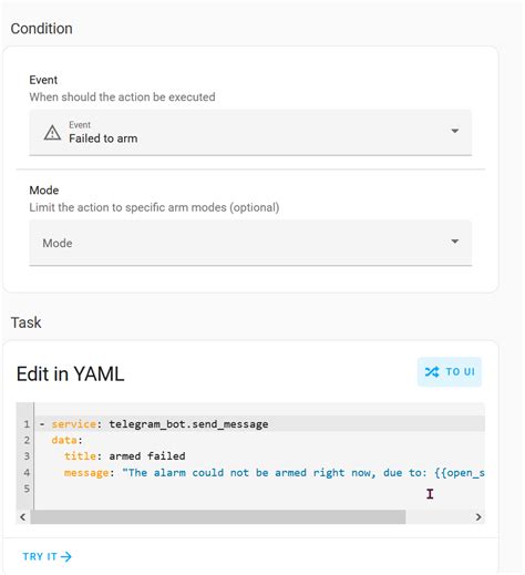 How To Have Alarmo Tell Me Which Sensors Are Opened Configuration