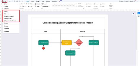 UML How To Create Activity Diagram In Visio