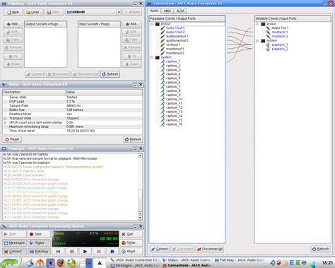 Qjackctl Ardour Linux E X P R E S