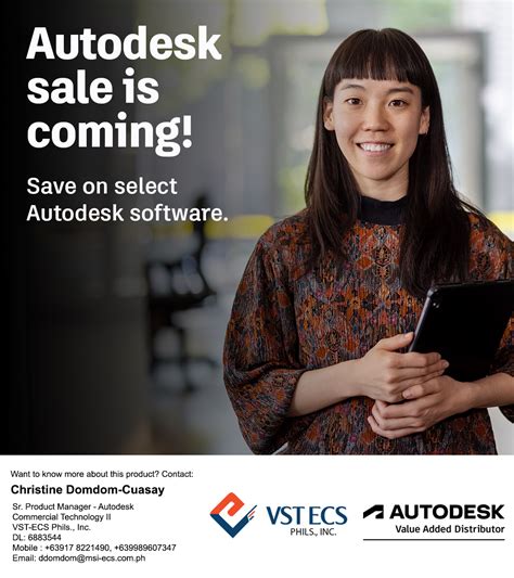 Autodesk Sale Is Coming Vst Ecs Phils Inc Autodesk Autocad