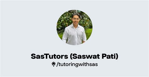 Sastutors Saswat Pati Linktree