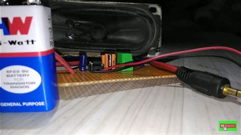 Audio Amplifier Using Lm Ic Amplifier Mini Project Audio Amplifier Small Amplifier Lm