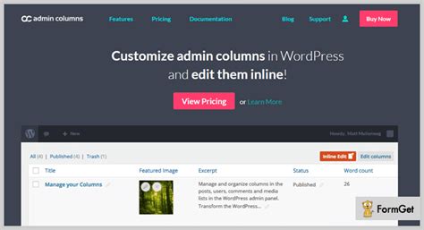 4 Wordpress Admin Plugins 2022 Free And Paid Formget