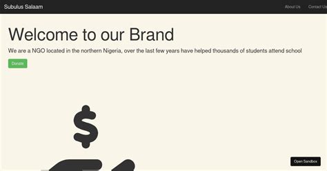 Foundation Codesandbox