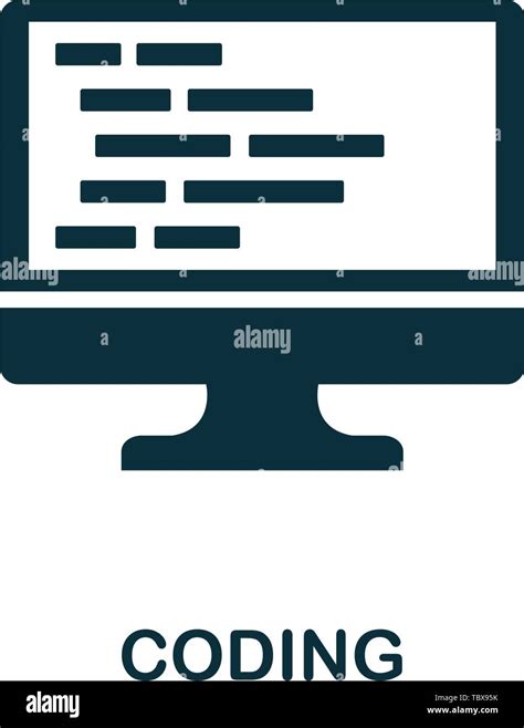 Coding Icon Creative Element Design From Programmer Icons Collection