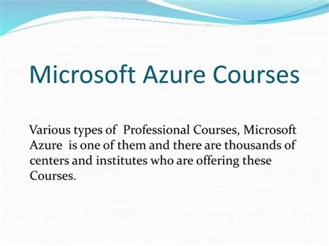 Ppt Introduction To Microsoft Azure Powerpoint Presentation Free Download Id14157112