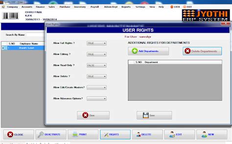 Jyothi Erp System In Vb Net Source Code User Management In Erp System