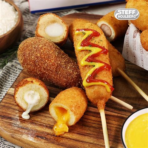 덴마크 프리미엄 소시지 스테프 크리스피핫도그 6팩 세트 외 바게트 머핀 티몬