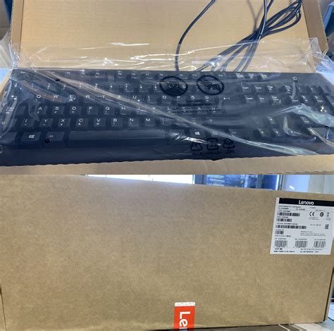 Új Lenovo Preferred Pro II Magyar USB s billentyűzet áron alul több darab Márvány PC