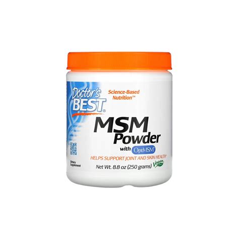 Doctor's Best MSM with OptiMSM Vegan bei Metasport