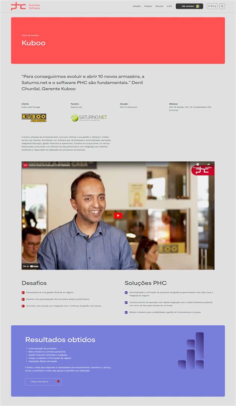 Caso De Sucesso Pela Phc Software Kuboo