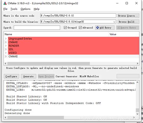 sdl开发笔记（一）：sdl介绍、编译使用以及工程模板 sdl编译 csdn博客