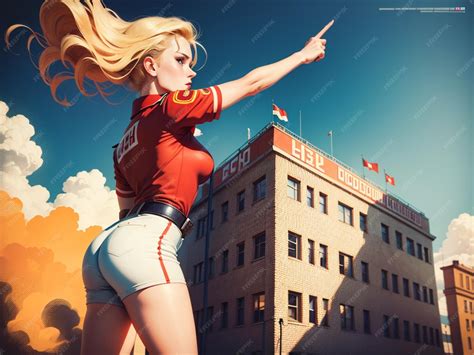 Premium Ai Image Cccp Poster Soviet Poster Ussr Flag In The Background Ussr Poster Soviet