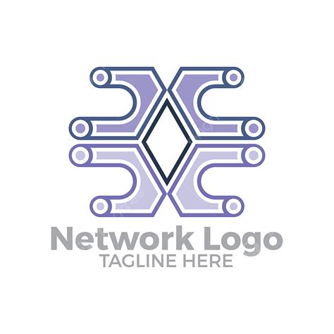 Social Network Logo Vector Design Images Network Logo Business Connection Network Png Image