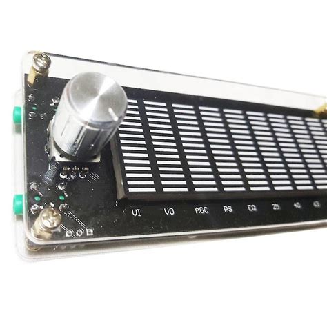 Led Music Spectrum Display Multimode Level Indicator Light Rhythm Analyzer Vu Meter Dc 12v Car