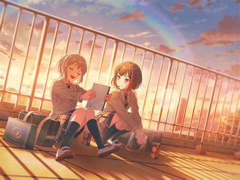 Aoba Moca Mitake Ran Bang Dream Official Art Third Party Source