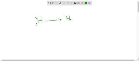 Solved Î² Decay Of 3h Tritium A Manufactured Isotope Of Hydrogen