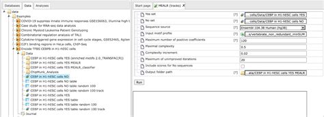 Epigenomics Genexplain Platform Documentation