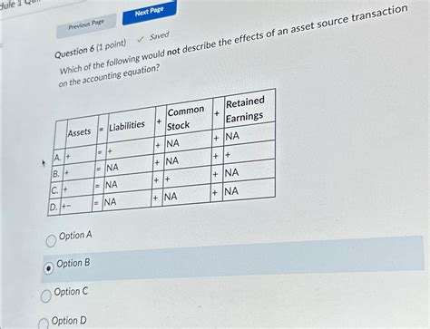 Previous Pagennext Pagenquestion 6 1 Pointn