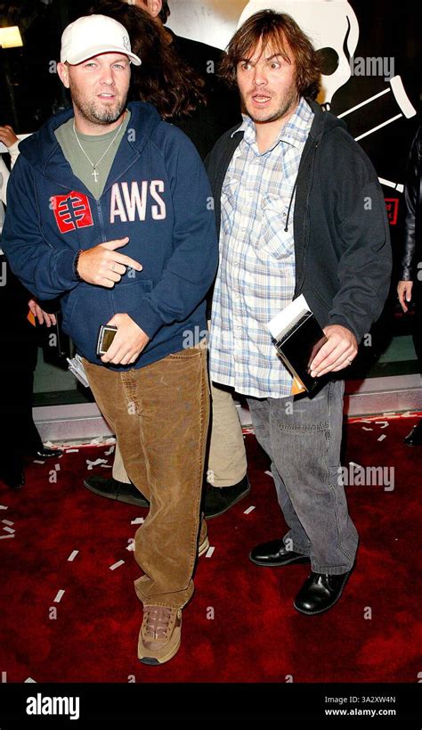 Oct 21 2002 Hollywood California Fred Durst And Jack Black