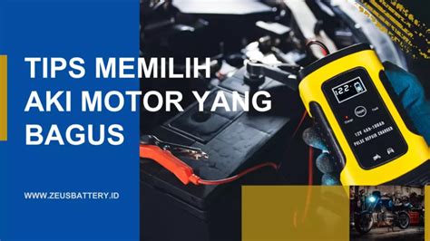 Aki Motor Untuk Cs Aki Purwokerto