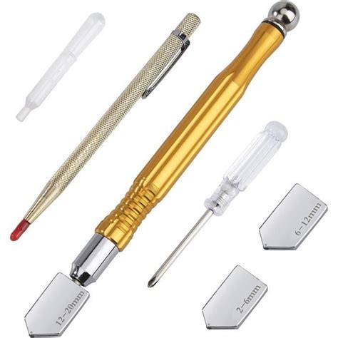 Kit De Coupe En Verre Stylo De Coupe Avec Stylo à Sculpture Lames