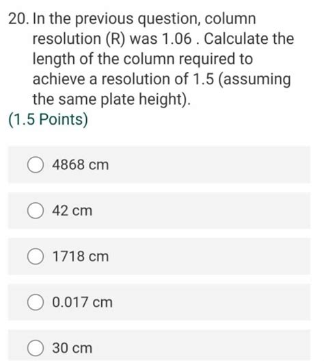 In The Previous Question Column Resolution R Chegg