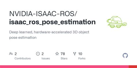 Github Nvidia Isaac Ros Isaac Ros Pose Estimation Deep Learned Hardware Accelerated 3d