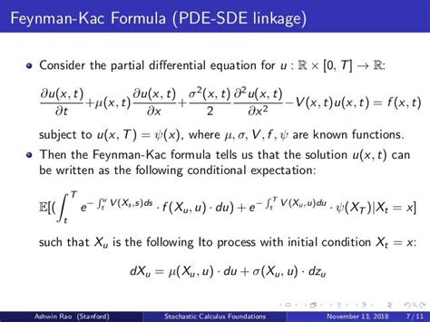 Overview Of Stochastic Calculus Foundations