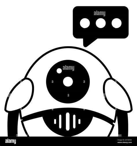 Robot Design Robotic Tecnology Futuristic Toy Machine Cyborg Science And Android Theme Vector