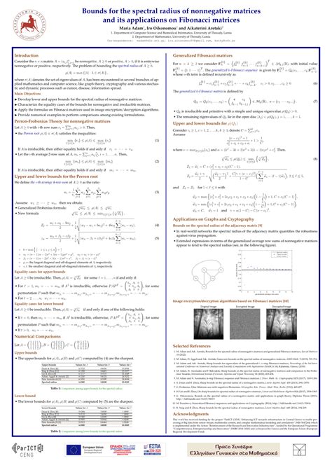 Pdf Bounds For The Spectral Radius Of Nonnegative Matrices And Its