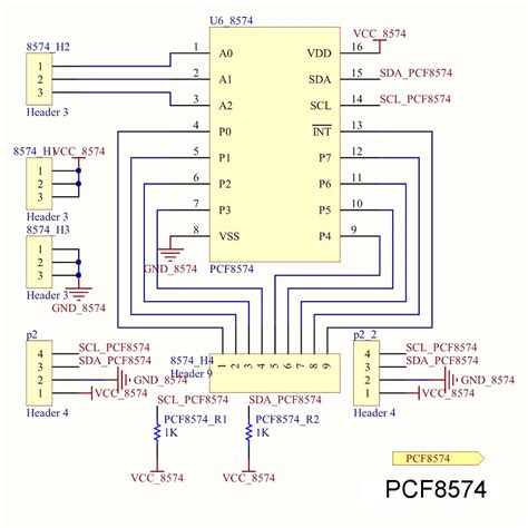 Dkardu 5 Unids Pcf8574 Placa De Expansión Io Pcf8574 Expansor De Es I2c Evaluación Desarrollar