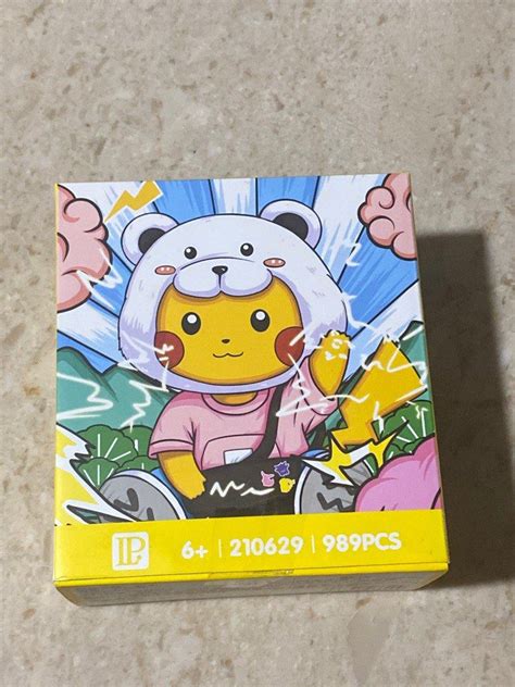 Pokemon Pikachu Figurine Building Blocks Bricks Hobbies And Toys Toys And Games On Carousell