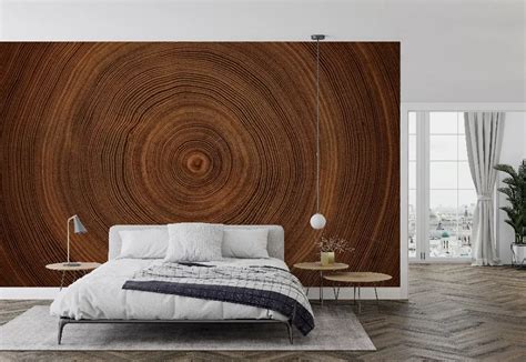 کاغذ دیواری طرح چوب