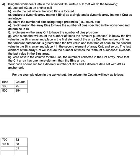 Excel Vba Using The Worksheet Data In The Attached