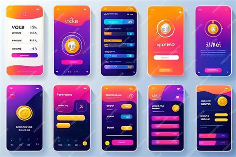 Process Of Creating An Interface For A Mobile App User Interface And