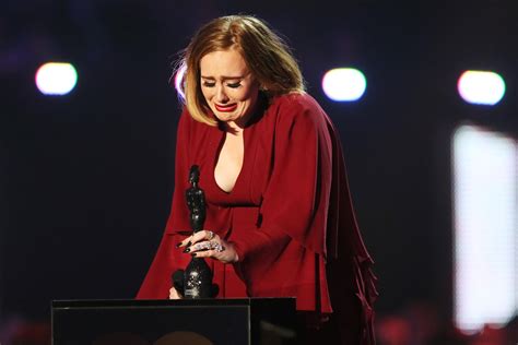 The Brit Awards 2016 Itv Censor Wrong Part Of Adeles Sweary Acceptance Speech London Evening