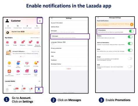 How Do I Turn On Lazada App Notifications Lazada How Do I Turn On Lazada App Notifications Lazada