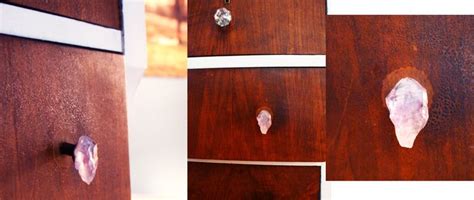 Diy Amethyst Chip Drawer Knob