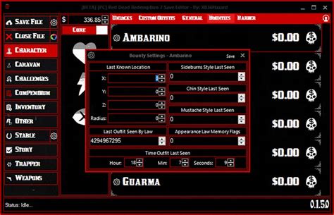 Red Dead Redemption 2 Save Editor V0190 Updated Red Dead